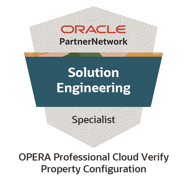 OPERA Professional Cloud Verify Property Configuration Solution ...
