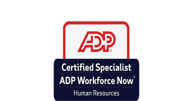 Certified Human Resources Specialist in ADP Workforce Now® - Credly