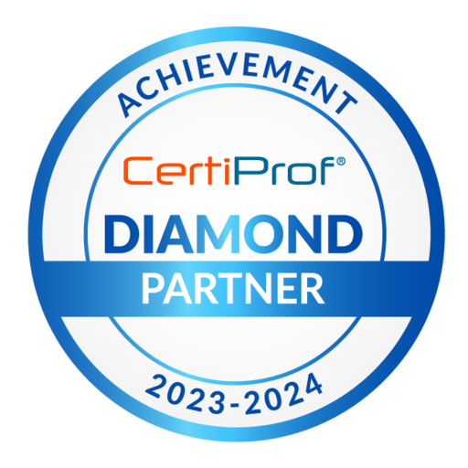 CertiProf Diamond Partner 2023 - 2024 - Credly