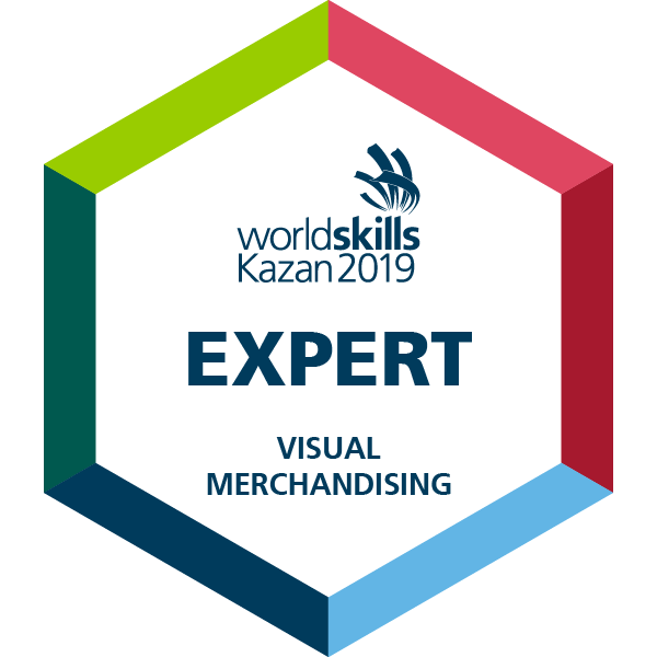 WorldSkills Kazan 2019 - Expert - Visual Merchandising - Credly