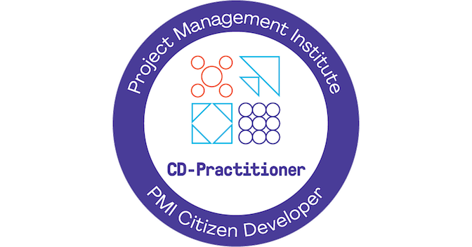 PMI Citizen Developer Practitioner - Credly