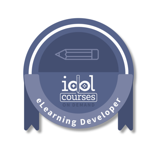 IDOL courses On Demand: eLearning Development - Credly