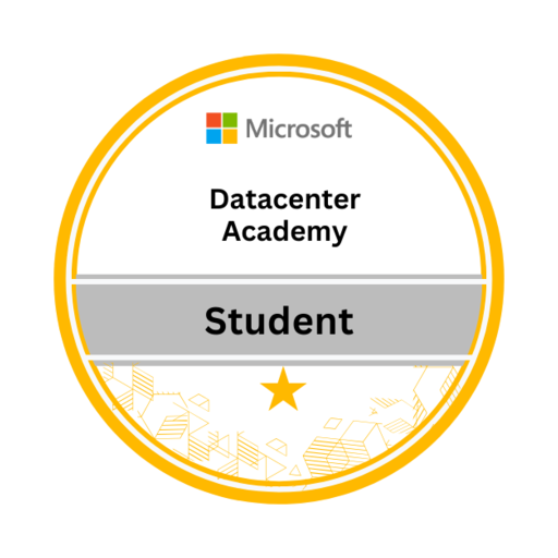Microsoft Datacenter Academy Student - Credly