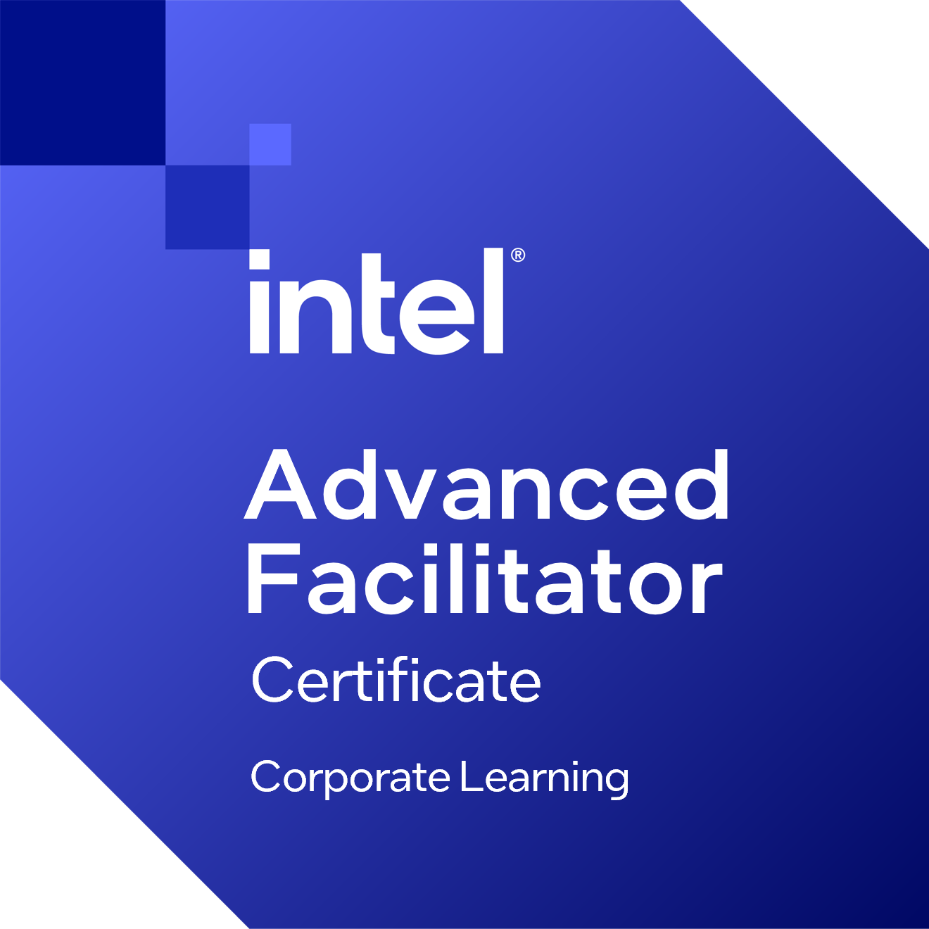 Advanced Facilitator Certificate - Credly