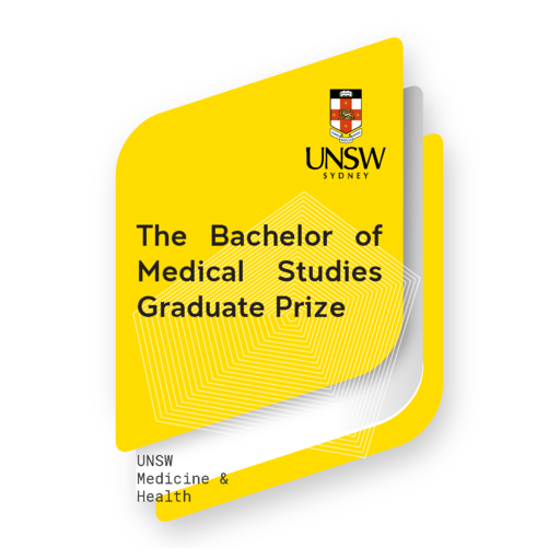 The Bachelor of Medical Studies Graduate Prize 2022 - Credly