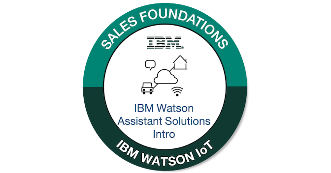 IoT - Intro to IBM Watson Assistant Solutions : Industry, Hospitality ...