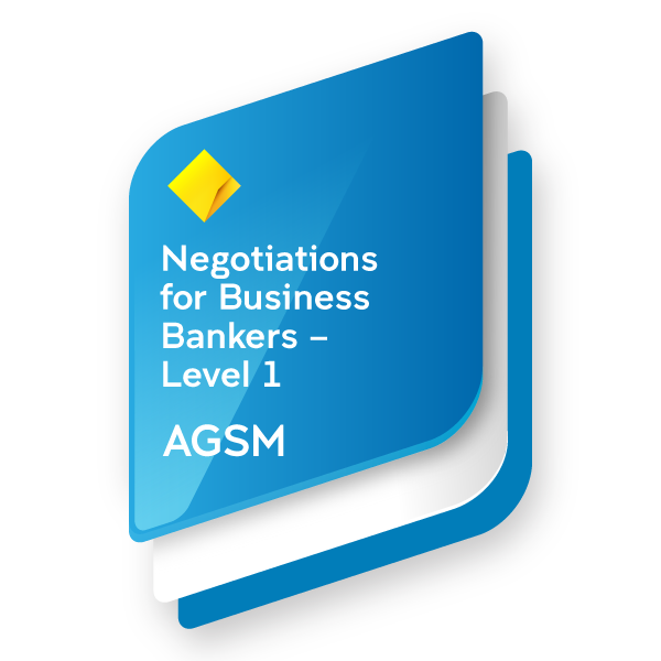 CBA Negotiations for Business Bankers - Level 1 - Credly
