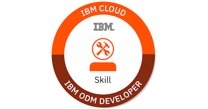 IBM Operational Decision Manager V8.10 Developer - Credly