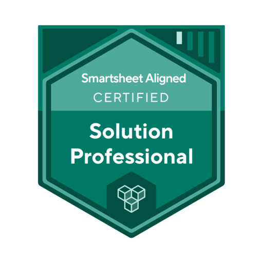 Smartsheet Aligned Certified Solution Professional - Credly