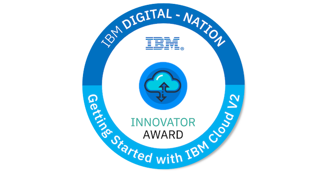 Getting Started with IBM Cloud V2 - Credly