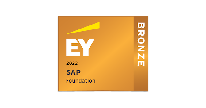 EY SAP - Foundation - Bronze (2022) - Credly