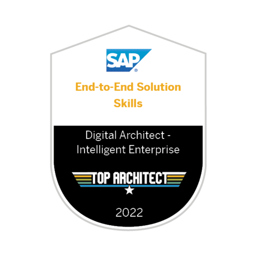 End to End Solution Skills 2022 Digital Architect Intelligent