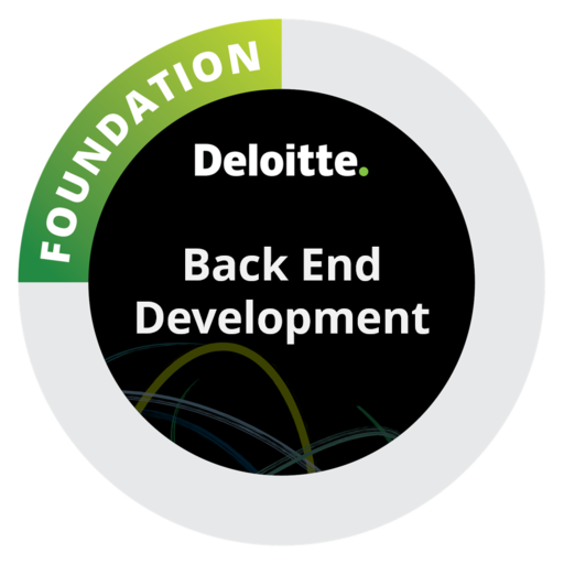 Back End Development - Foundation - Credly