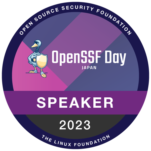 Speaker Openssf Day Japan 2023 Credly