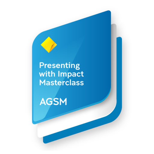 CBA Presenting with Impact Masterclass - Credly