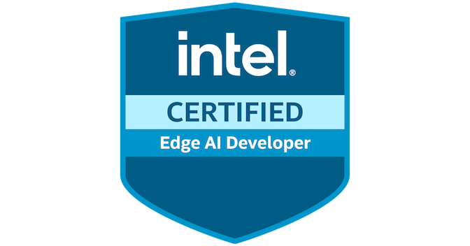 Intel Edge AI Certification - Credly