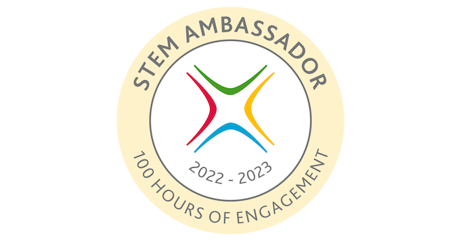 STEM Ambassador 100 hours of engagement 2022/2023 - Credly