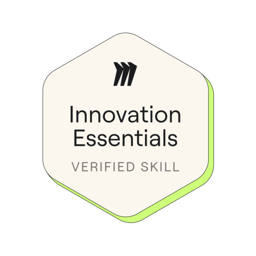 Innovation Essentials - Credly