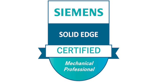 Solid Edge Mechanical – Professional Level Certification - Credly