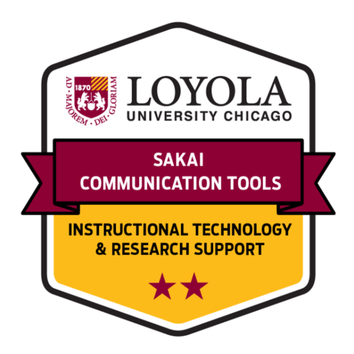 Sakai Communication Tools - Credly