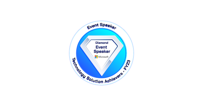Event Speaker Diamond - Credly