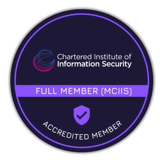 Chartered Institute of Information Security (CIISec) Full Member - Credly