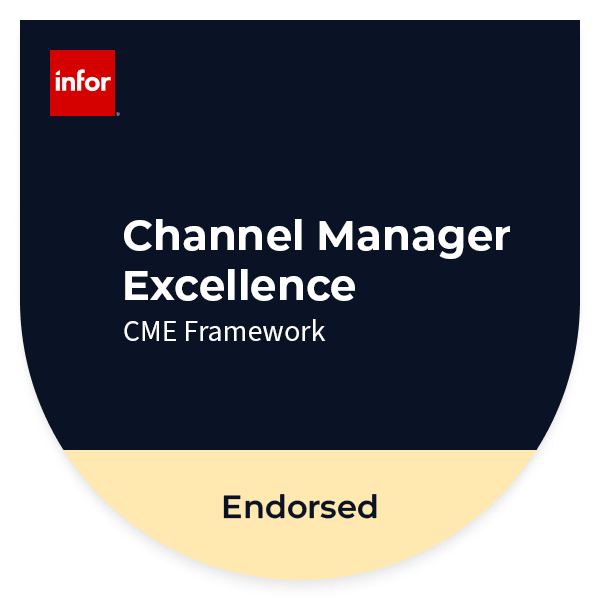 Infor Channel Manager Excellence - Endorsed - Credly
