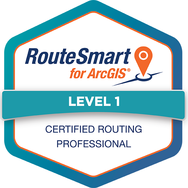 RouteSmart Certified Routing Professional - Credly