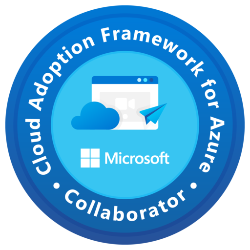 Collaborator - Cloud Adoption Framework for Azure - Credly