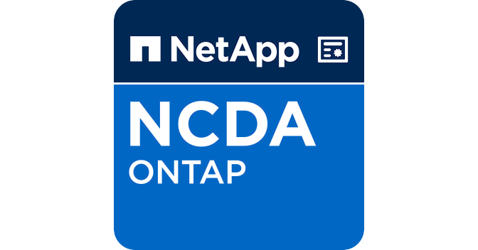 NetApp Certified Data Administrator, ONTAP - Credly