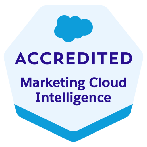 Marketing Cloud Intelligence Accredited Professional - Credly
