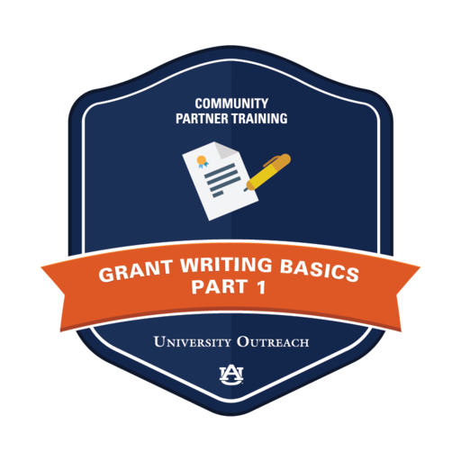 Community Partner Training Badge 5: Grant Writing Basics, Part 1 - Credly