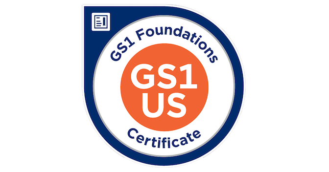 GS1 Foundations Virtual Classroom Certificate - Credly