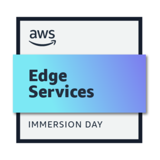 AWS Edge Services Immersion Day - Credly
