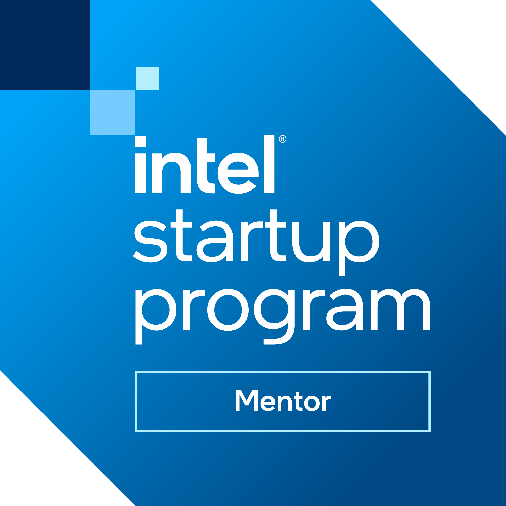 Intel Startup Program - Mentor - Credly