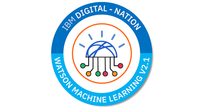 Watson Machine Learning V2.1 - Credly