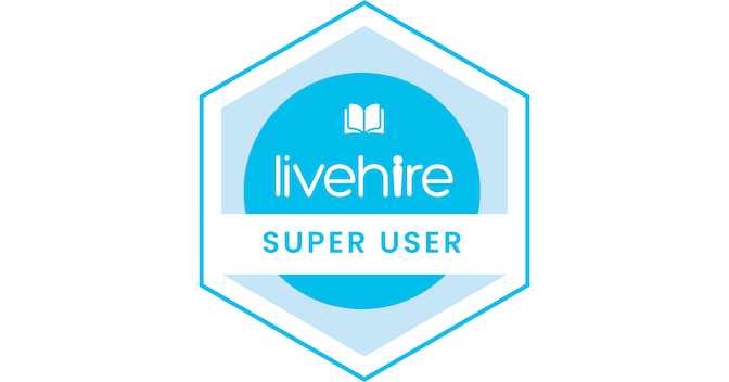 LiveHire Super User - Credly