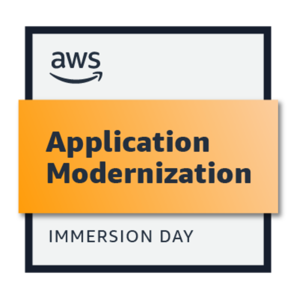 Application Modernization Immersion Day Participant - Credly