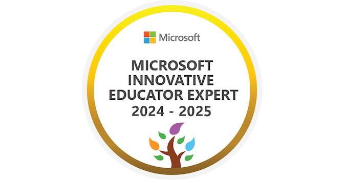 Microsoft Innovative Educator Expert 2024-2025 - Credly
