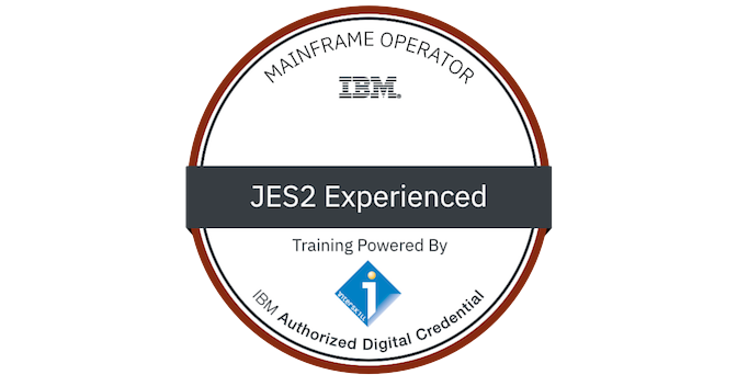 Interskill - Mainframe Operator – JES2 – Experienced - Credly