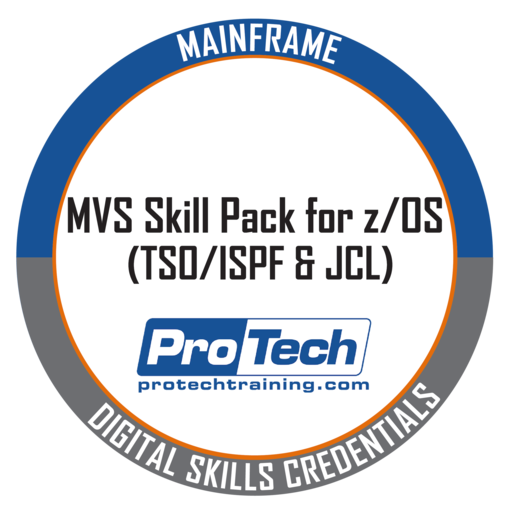 MVS Skill Pack for z/OS (TSO/ISPF & JCL) - Credly
