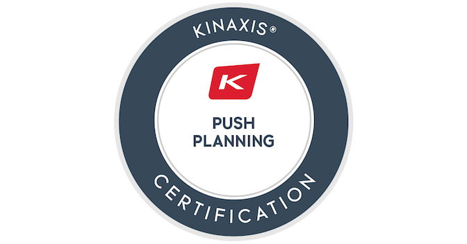 Kinaxis Push Planning Algorithm Specialist - Credly