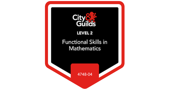 Functional Skills in Mathematics at Level 2 - 4748-04 - Credly