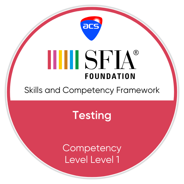 Testing - Competency - Level 1 - Credly