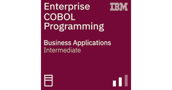 Enterprise COBOL for Business Application Programming - Credly