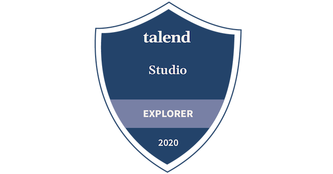 Talend Studio Explorer - Credly