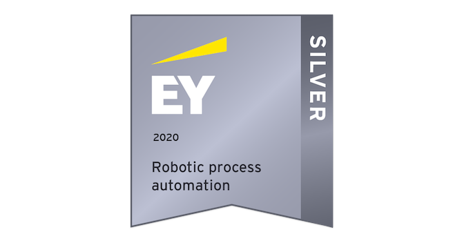 EY Robotic process automation - Silver (2020) - Credly