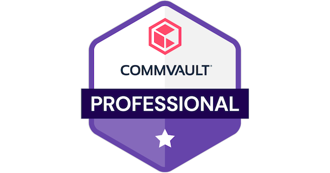 Commvault Certified Professional 2023 - Credly