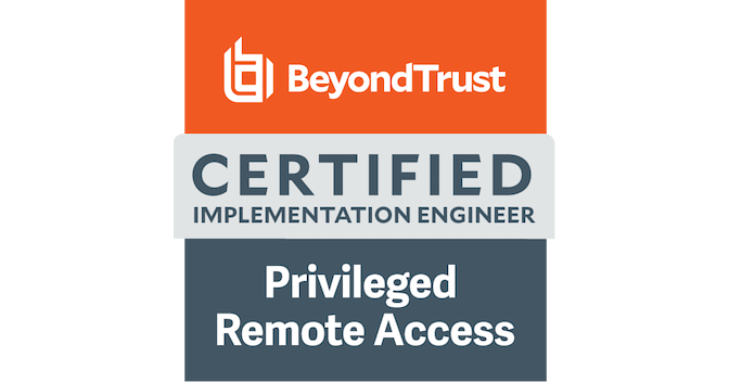Certified Implementation Engineer - Privileged Remote Access - Credly