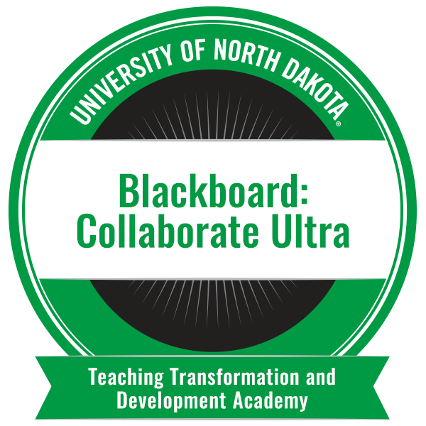 Blackboard: Collaborate Ultra - Credly
